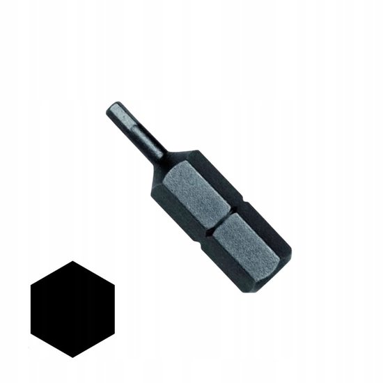 Yato Inbus Bit 3mm x 25mm 1/4" Zeskant Stall S2 | bol