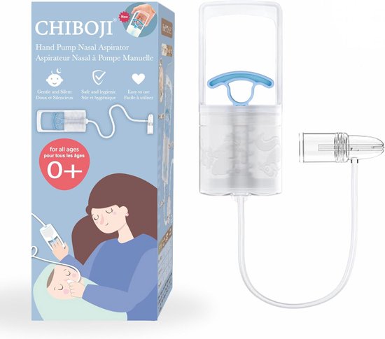 Authentieke neuszuiger voor baby's en peuters - handpomp voor snelle en ...