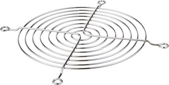 Ventilatorrooster 120 mm - Beschermrooster voor Stalen Ventilatoren | bol