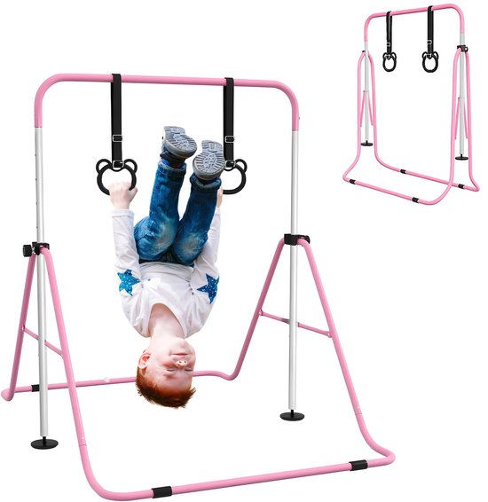 Verstelbaar Turnrek Voor Kinderen - Gymnastiek Rek - Gymnastiekrek Met ...
