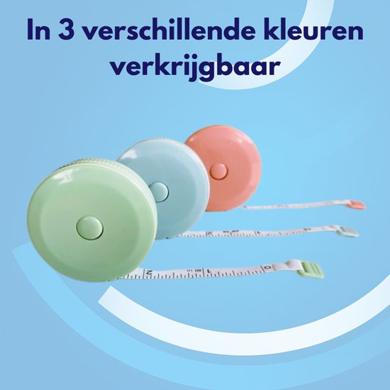 Knaak Meetlint Omtrek Lichaam - Rolmaat 1.5 Meter - Lintmeter voor ...