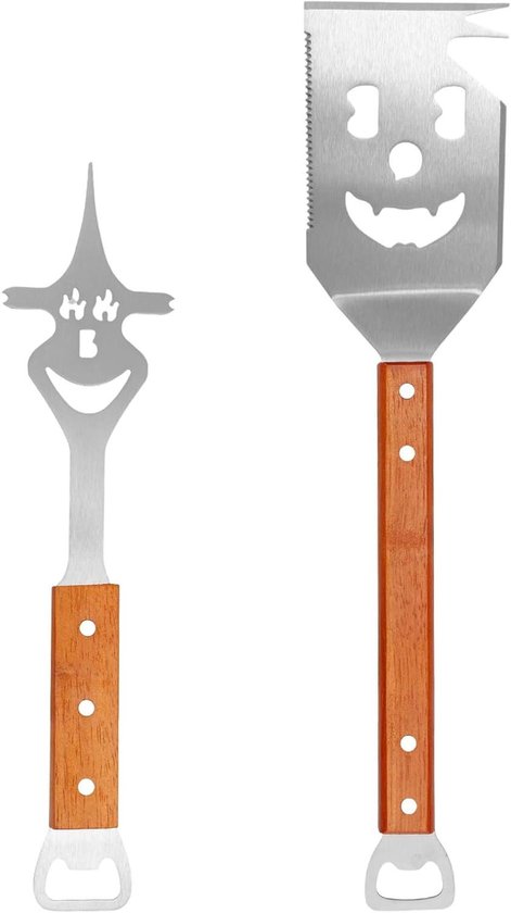 Egoods - Multifunctionele Grillspatel en Grillvork voor BBQ, RVS ...