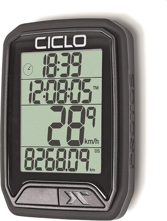 Bekabelde Fietscomputer met 13 Functies en Verlicht Display | bol