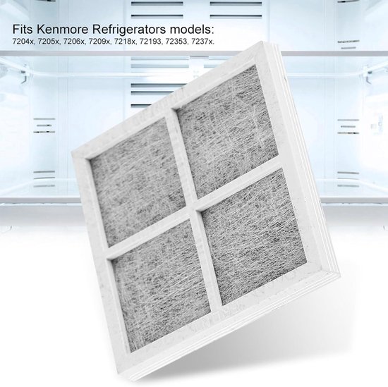 EGoods - Luchtfilter Vervanging Koelkast Vriezer Fresh Flow - Set van 3 ...