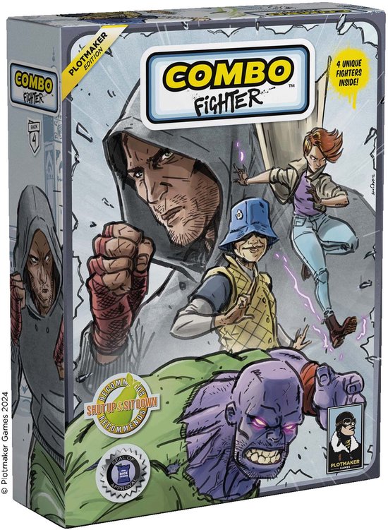 Combo Fighter Plotmaker Edition Pack 4 - Arcade Actie Kaartspel ...
