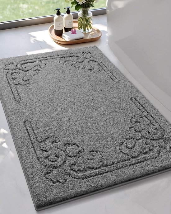 Grote Antislip Badmat 61x92 cm - Super Absorberend en Sneldrogend ...