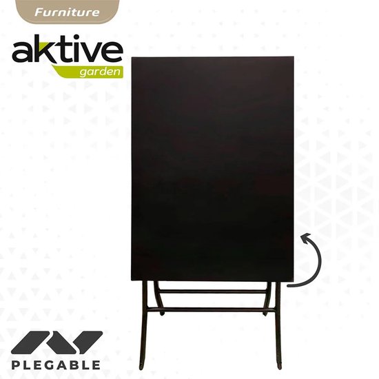 Vouwtafel Aktive 70 x 70 x 50 cm Staal | bol