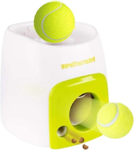Rollende Ballen voor Honden | Interactief Tennisbal Gooi Apparaat ...