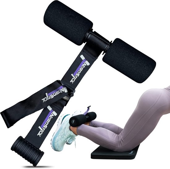 NordStick Nordic Hamstring Curl Strap - Veelzijdige Thuis- en ...