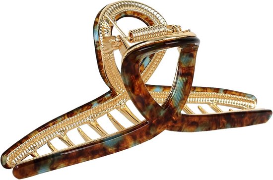 Grote Metalen Vlinder Haarklem voor Dik Haar | bol
