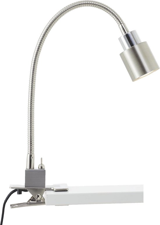Verstelbare LED Klemlamp - Flexibele Bureaulamp met Tuimelschakelaar ...
