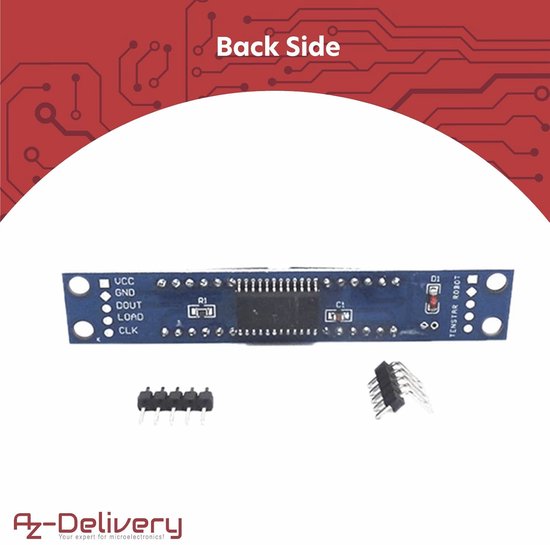 3 x MAX7219 LED Module 8 Bit 7-Segment TM1637 Display voor Arduino en ...