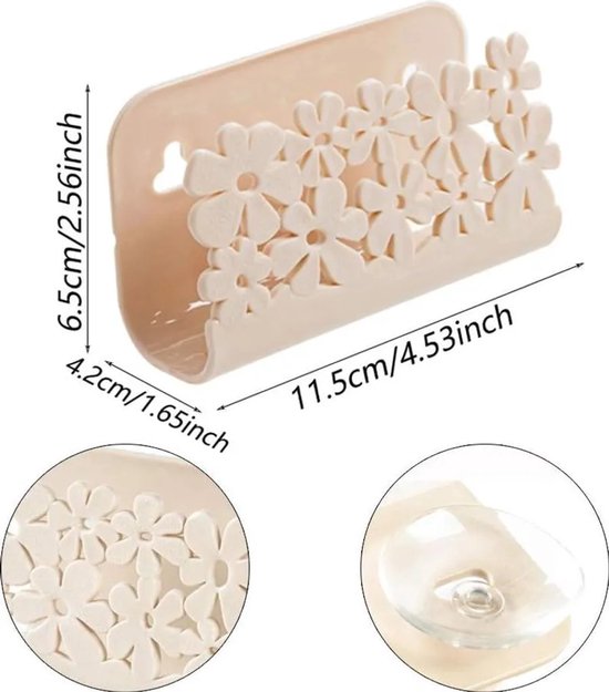 Sponsrekken, sponshouders met zuignappen, opbergrekken Geschikt voor de ...