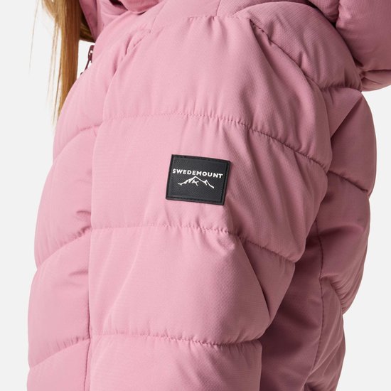 Swedemount Cervinia Puffer Ski Jas voor junioren Pink | bol
