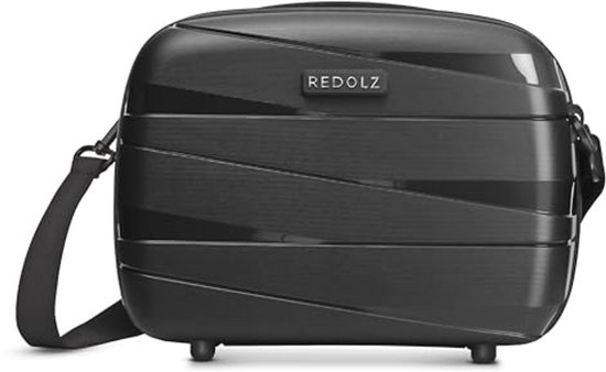 Harde cosmetica tas voor op reis | Stevige beautycase met clip-on ...