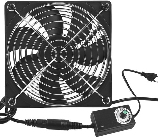 120 mm Behuizingsventilator met Snelheidsregeling - Stille PC ...