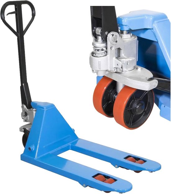 Palletwagen Hefwagen 2500 kg met Korte Vorken 800 mm - Robuuste ...