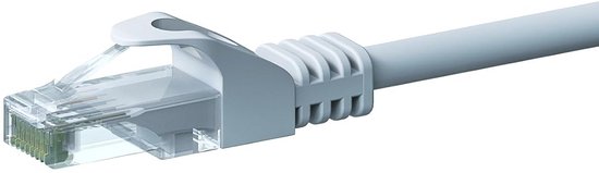 Câble Réseau UTP CAT6 50 cm Court Blanc - Adapté pour Routeur ...