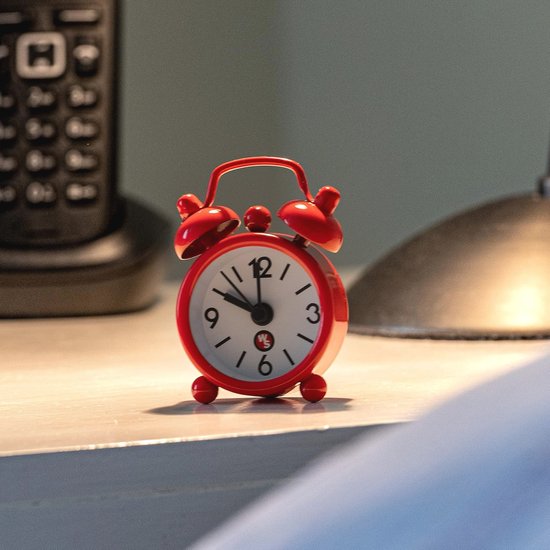 Mini Alarm Clock - World's Smallest Bedside Clock with Fully ...