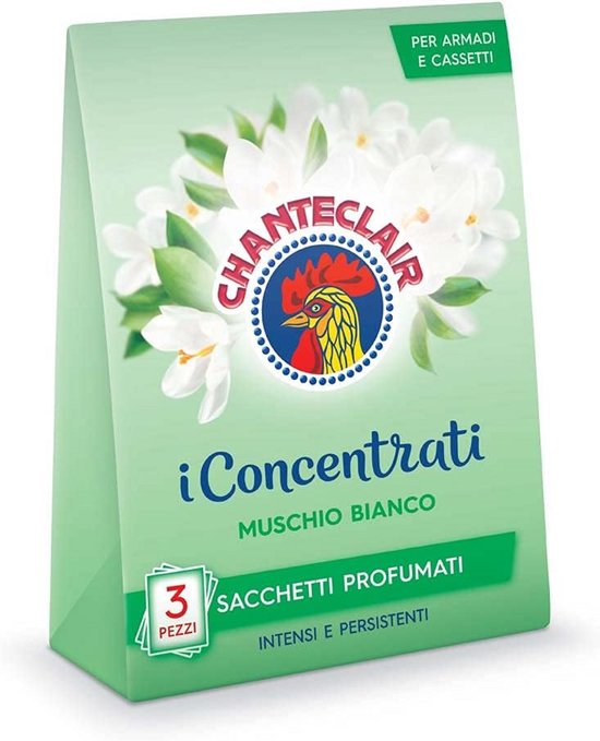 Geurzakjes met Langdurige Witte Muskus Geur voor Kast en Wasmand | bol