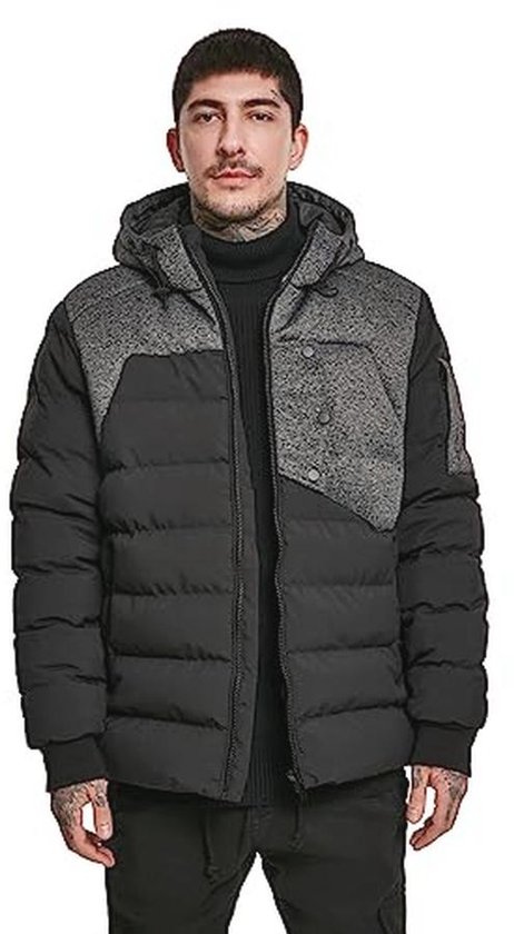 Heren Tech Bubble Jacket met Capuchon | bol