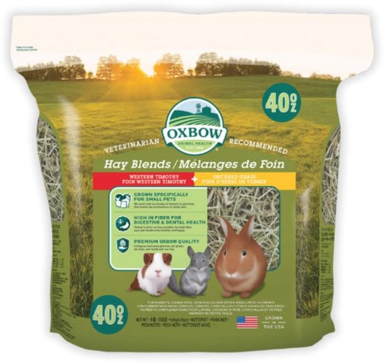 Hooi Blend voor Knaagdieren en Konijnen - Timothy en Groentetuin, 425 g ...