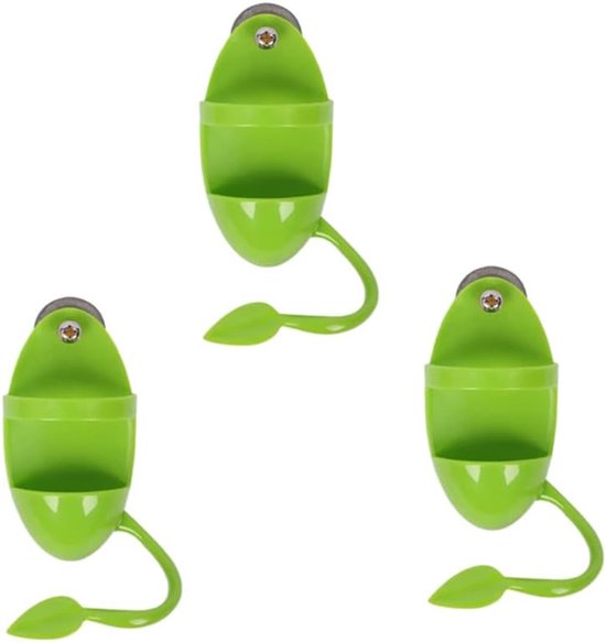 Cuttlebone Houder 3 Pack - Vogelhouders met Plastic Perches voor ...