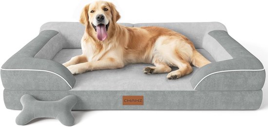 Extra Groot Orthopedisch Hondenbed met Koeling en Waterdichte Hoes - 42 ...