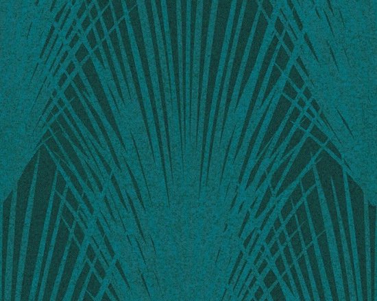 LANDELIJK BOTANISCH BEHANG | Botanisch & Landelijk - groen blauw - A.S ...