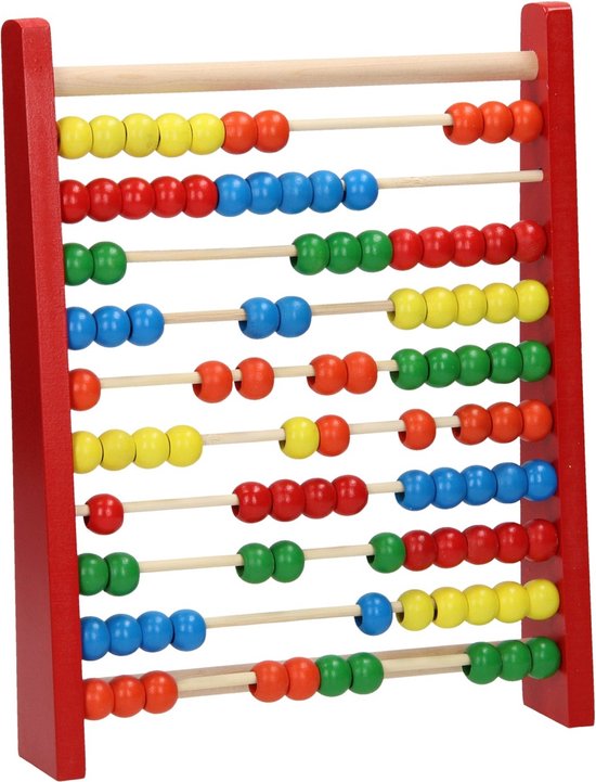 Houten Telraam, 14,5 x 30cm. | bol