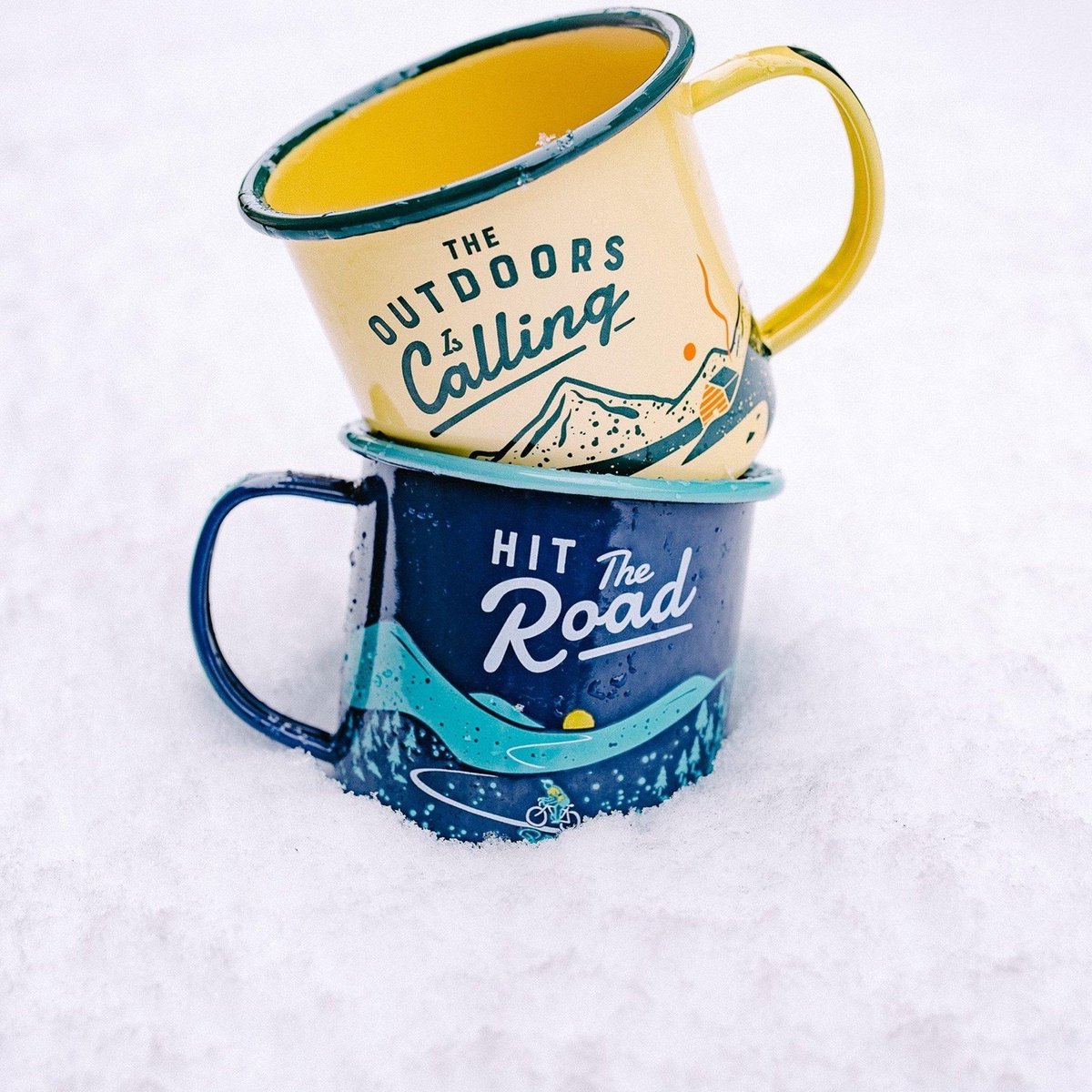 Gentlemen's Hardware Mok Outdoor 325 Ml Staal 11 X 9 Cm Blauw | bol.com