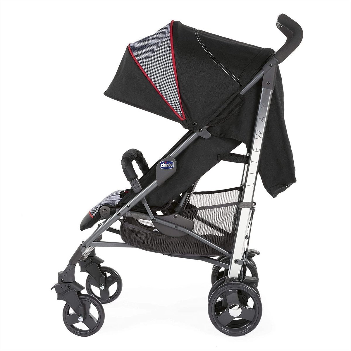 Chicco Lite Way 3 Complete Buggy - Pied de Poule | bol