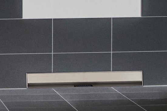 Clp Zitahli Rigole de douche - Acier inoxydable - Acier inoxydable 400 ...