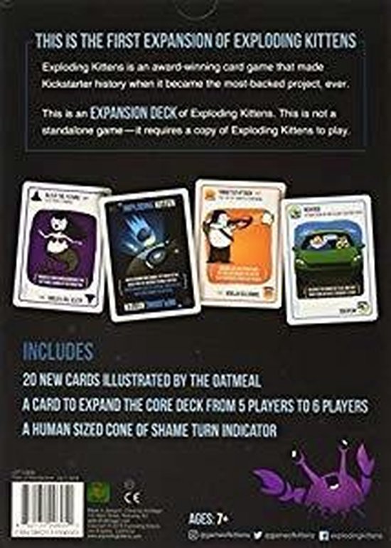 Exploding Kittens Imploding Kittens Uitbreiding Engelstalig