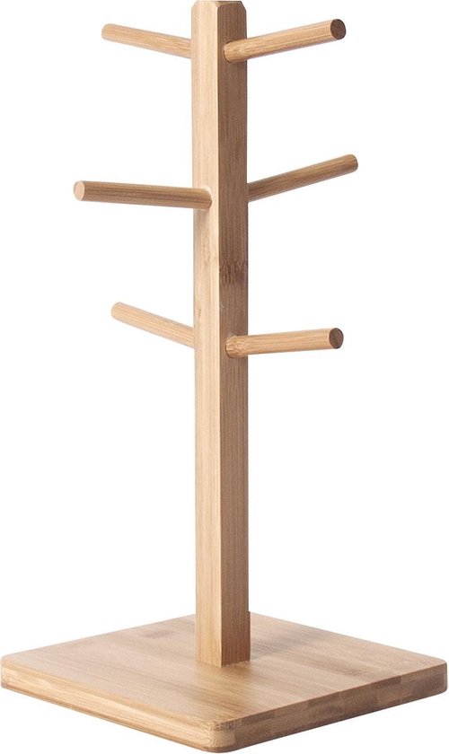 Bamboe Mokkenrekje - Bamboe mokkenstandaard- 32x15x15CM – opbergen ...
