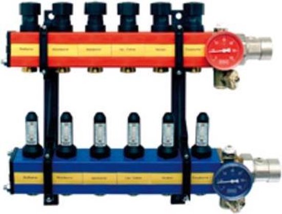 Komfort SBK 4010 verdeler verwarmen/koelen zij aansluiting met ...
