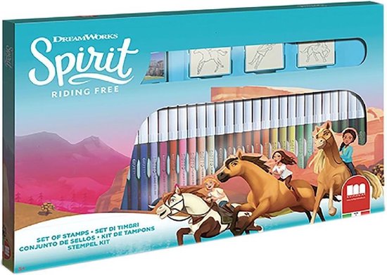 Dreamworks Stempelset Spirit Junior 43 Cm 41-delig | bol.com