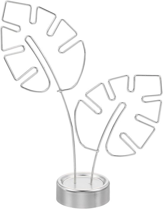 Monstera Memo Clip - Table Card Holder - Message Note Cards Display ...