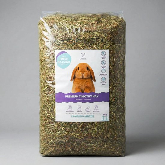 Timothy Hooi - 5 kg | Bunny Mansions | Natuurlijk, Groen & Vers | bol