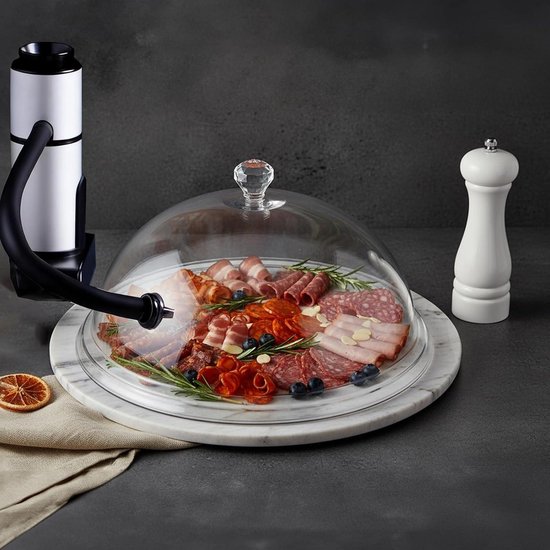 Rookkap Acryl voor Rokers | Veilig en Geurloos | Rookglazen Deksel ...