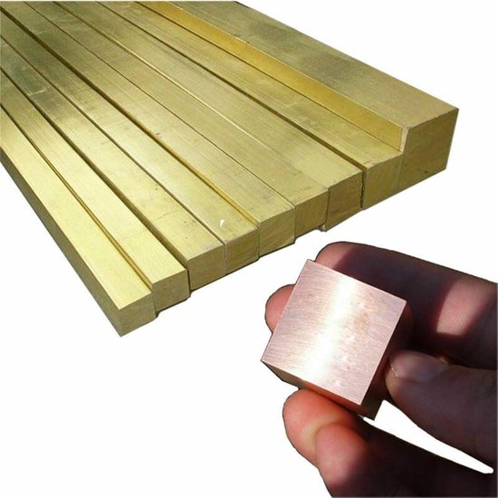 Metalen Plaat - Messing Blok Staaf - Bouwmateriaal DIY - Hoge Sterkte ...