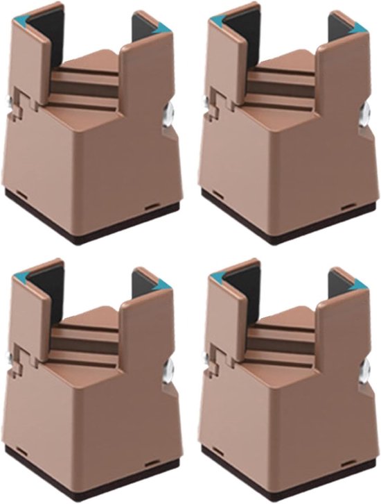 Meubelverhogers Set - Stevige Verhogers - Extra Hoogte Creëren ...