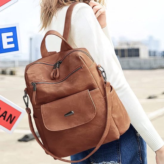 Dames Rugtas Portemonnee PU Leer Fashion Multifunctioneel | bol