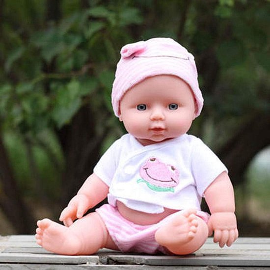 Realistische Babypop 30 cm Zacht Levensecht Speelgoed voor Kinderen | bol