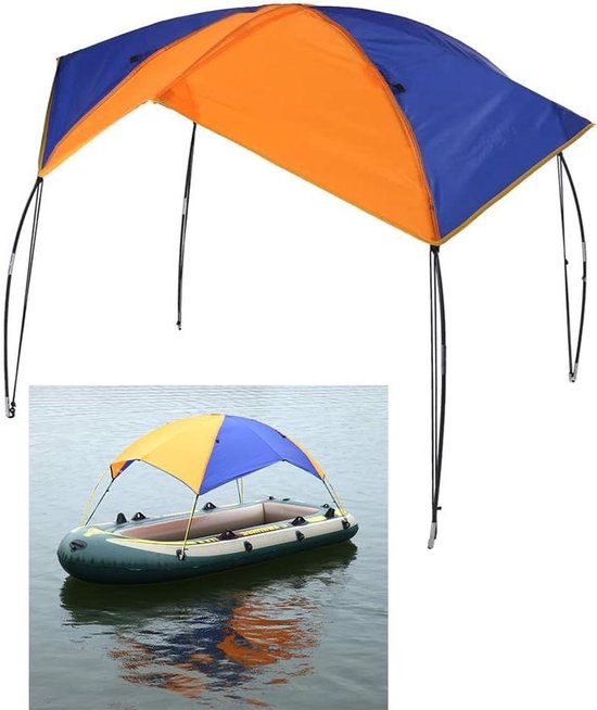 Provento - Opblaasbare boot - Zonbescherming - Geschikt voor 4-5 ...