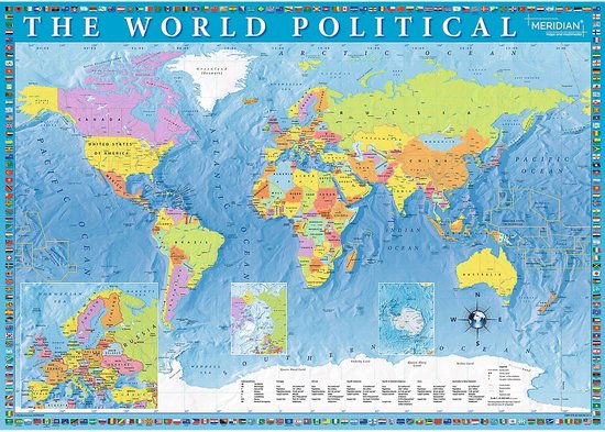 Trefl Trefl 2000 - Political map of the world | bol