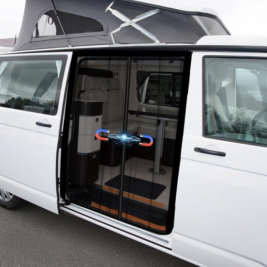 165 x 165 cm Insect Net met Magnetisme voor Mercedes Vito - Volkswagen ...