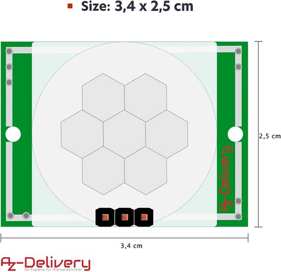 PIR Bewegingssensor Module voor Arduino en Raspberry Pi - Hoog Gevoelig ...
