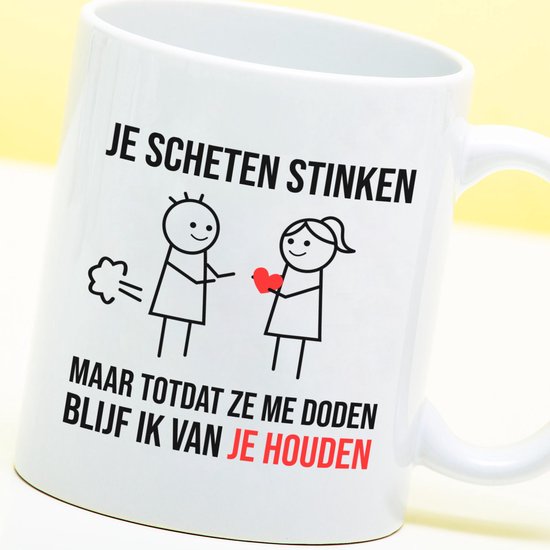 Mok Je scheten stinken van Ditverzinjeniet.nl | bol