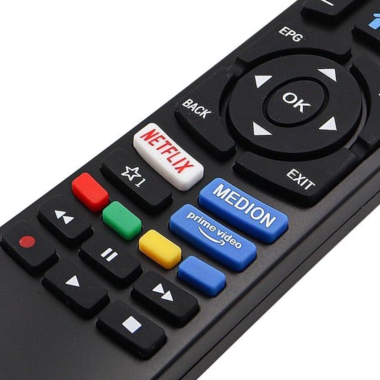 Allecto Plus - Vervangende Afstandsbediening voor Ultra HD Smart TV met zoekwoorden:... | bol